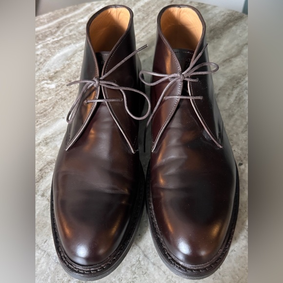 Heschung | Shoes | Heschung Genet Glace Hevea Moro Chukka Desert Boots ...